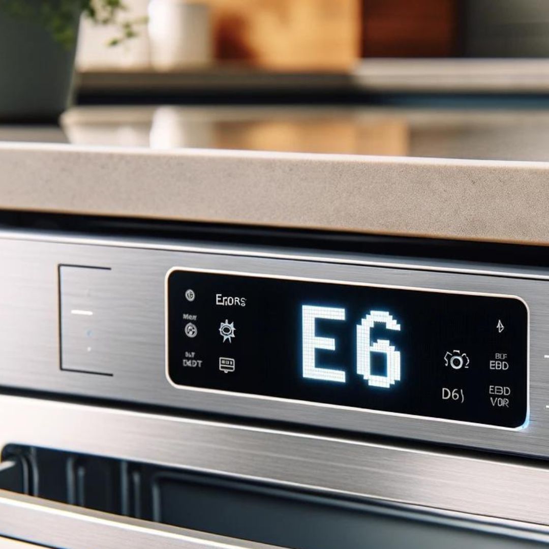 How to clear an E6 error on a Bosch dishwasher