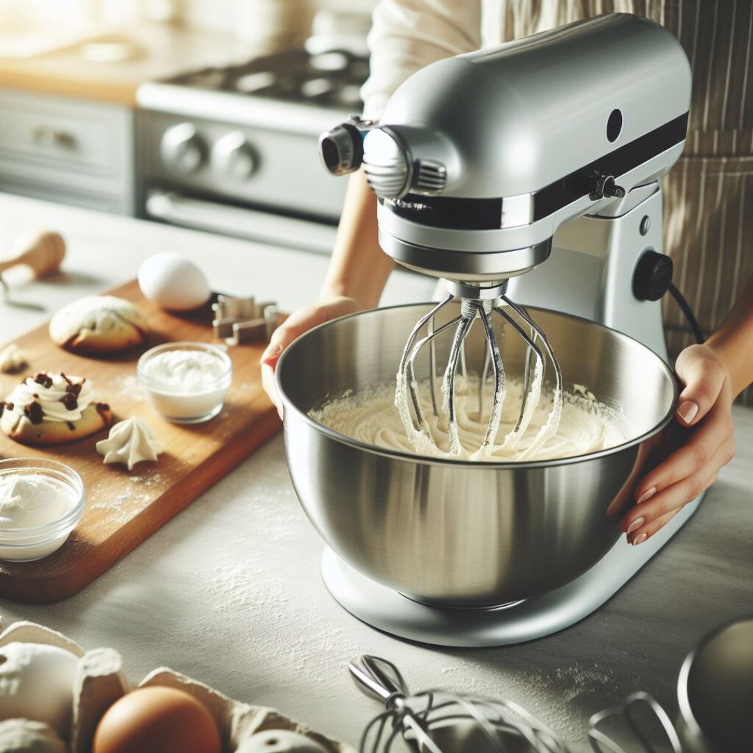 How does a KitchenAid stand mixer work & how can I use it?