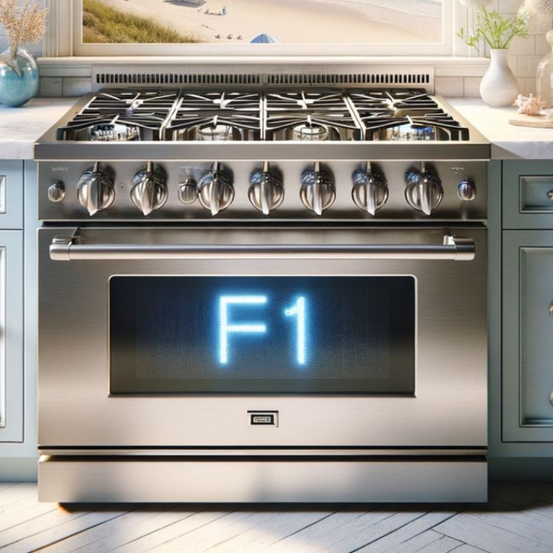Resolve an F1 error on a gas GE range with this troubleshooting guide