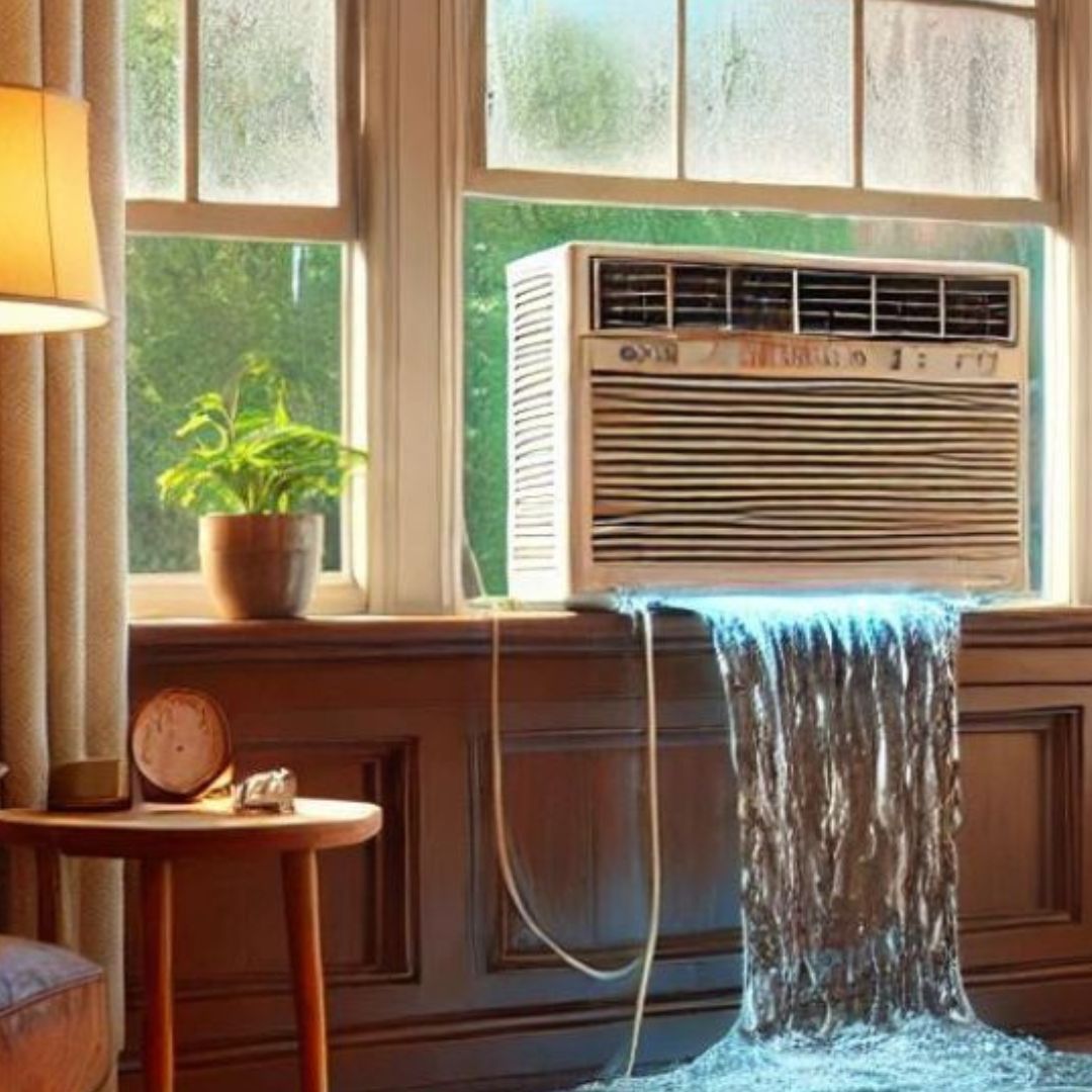 Window air conditioner leaking: What it means & how to fix it yourself