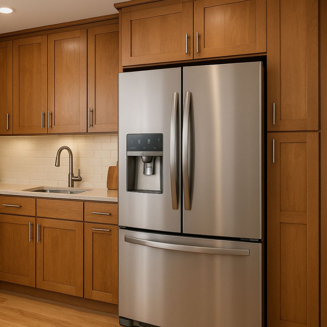 How to replace the ice chute door on a Whirlpool refrigerator