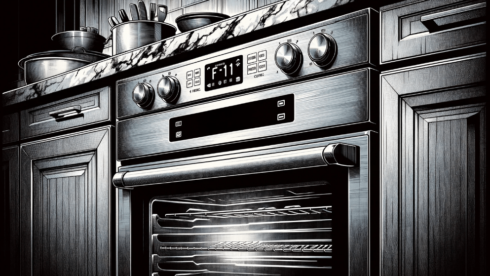 How to clear an F11 error on an electric Frigidaire range