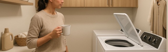 How to replace the lid switch assembly on a GE washing machine